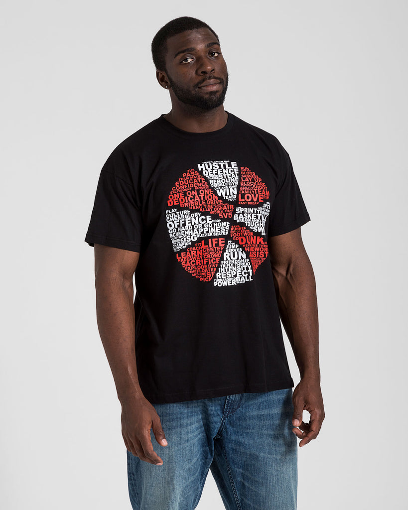 Basketball Is... Mens Black T-Shirt – Always Ballin Brand